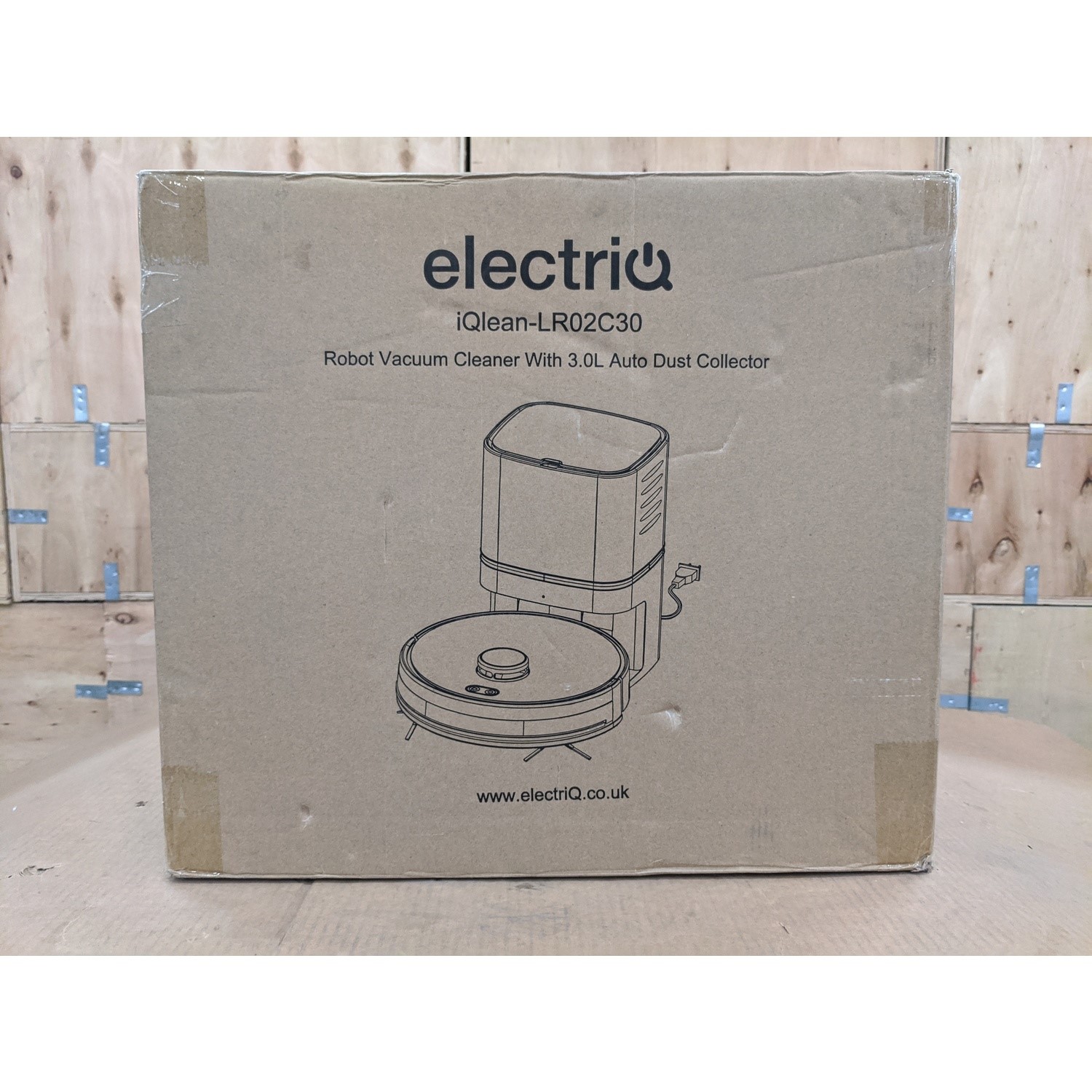 Refurbished electriQ MIMO Robot Vacuum Cleaner - 4000Pa Suction - LDS ...