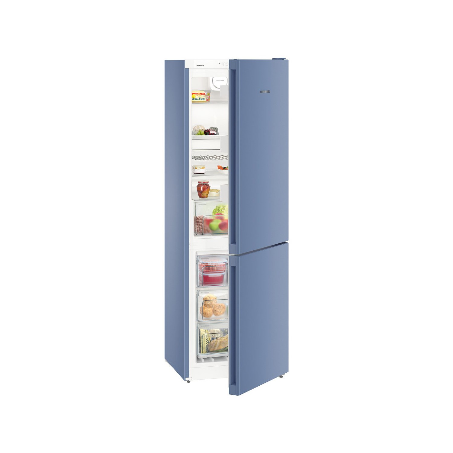Liebherr 304 Litre 60/40 Freestanding Fridge Freezer - Blue CNFB4313 ...