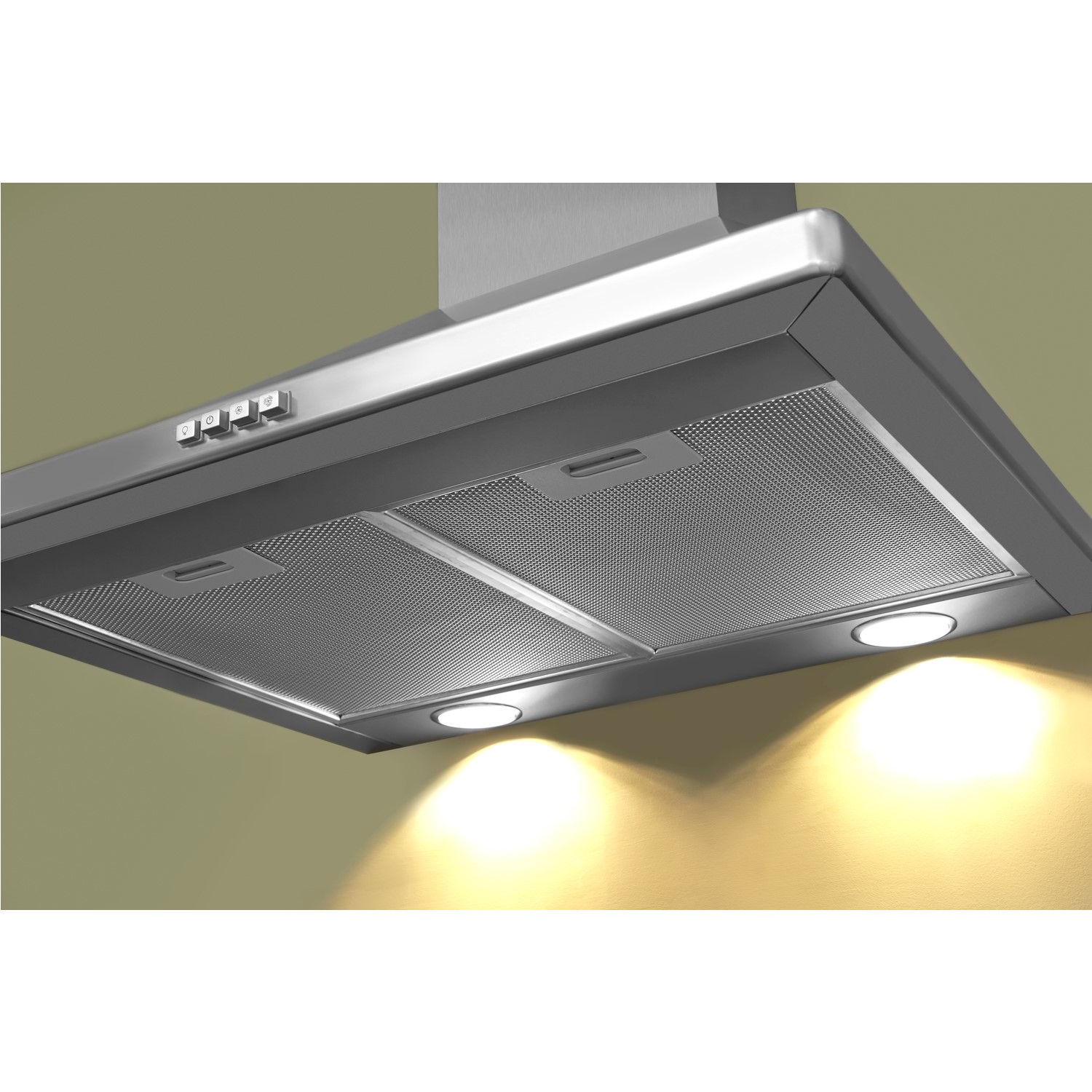 Hotpoint 60cm Traditional Chimney Cooker Hood - Stainless Steel ...