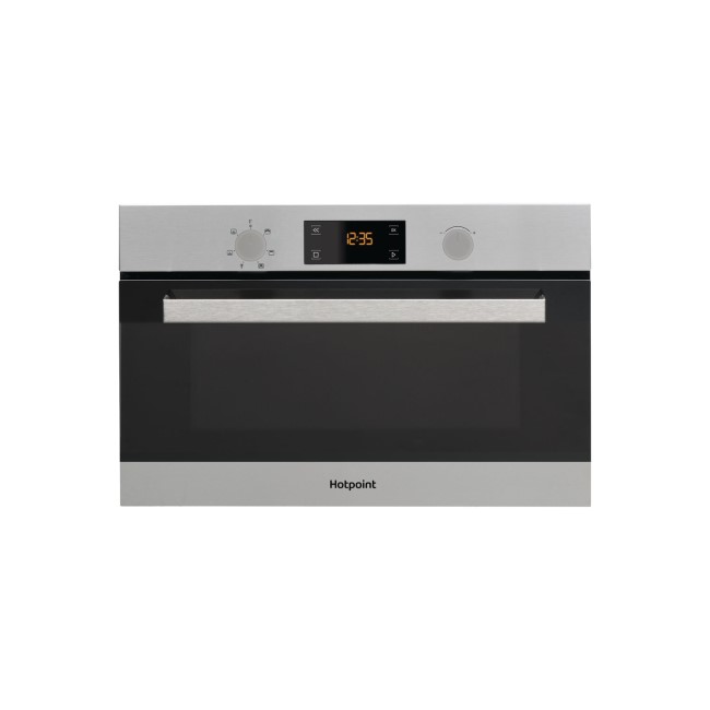 Hotpoint 31L 1000W Built In Microwave with Grill - Stainless Steel ...