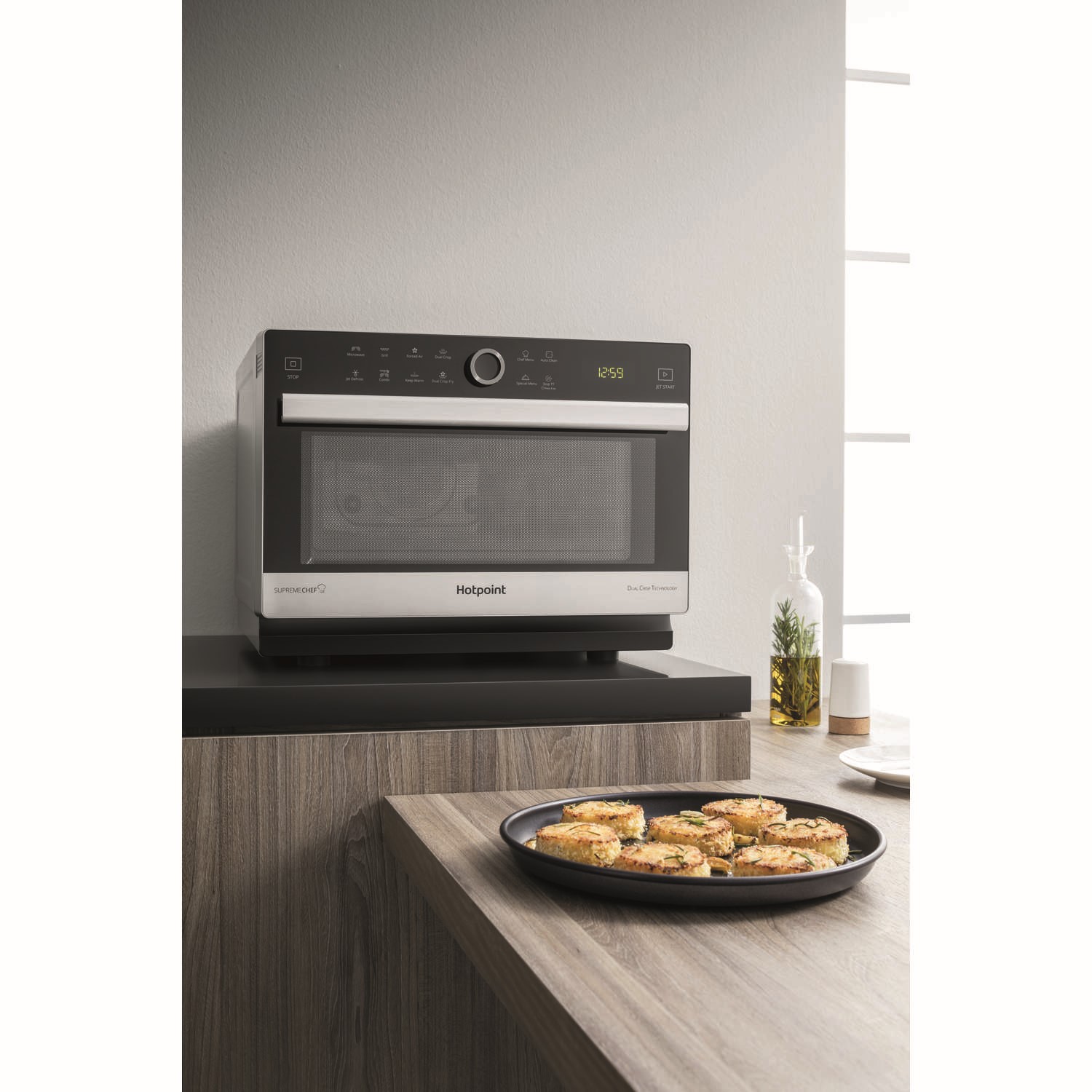 GRADE A2 - Hotpoint MWH338SX Supreme Chef 33L Combination Microwave ...