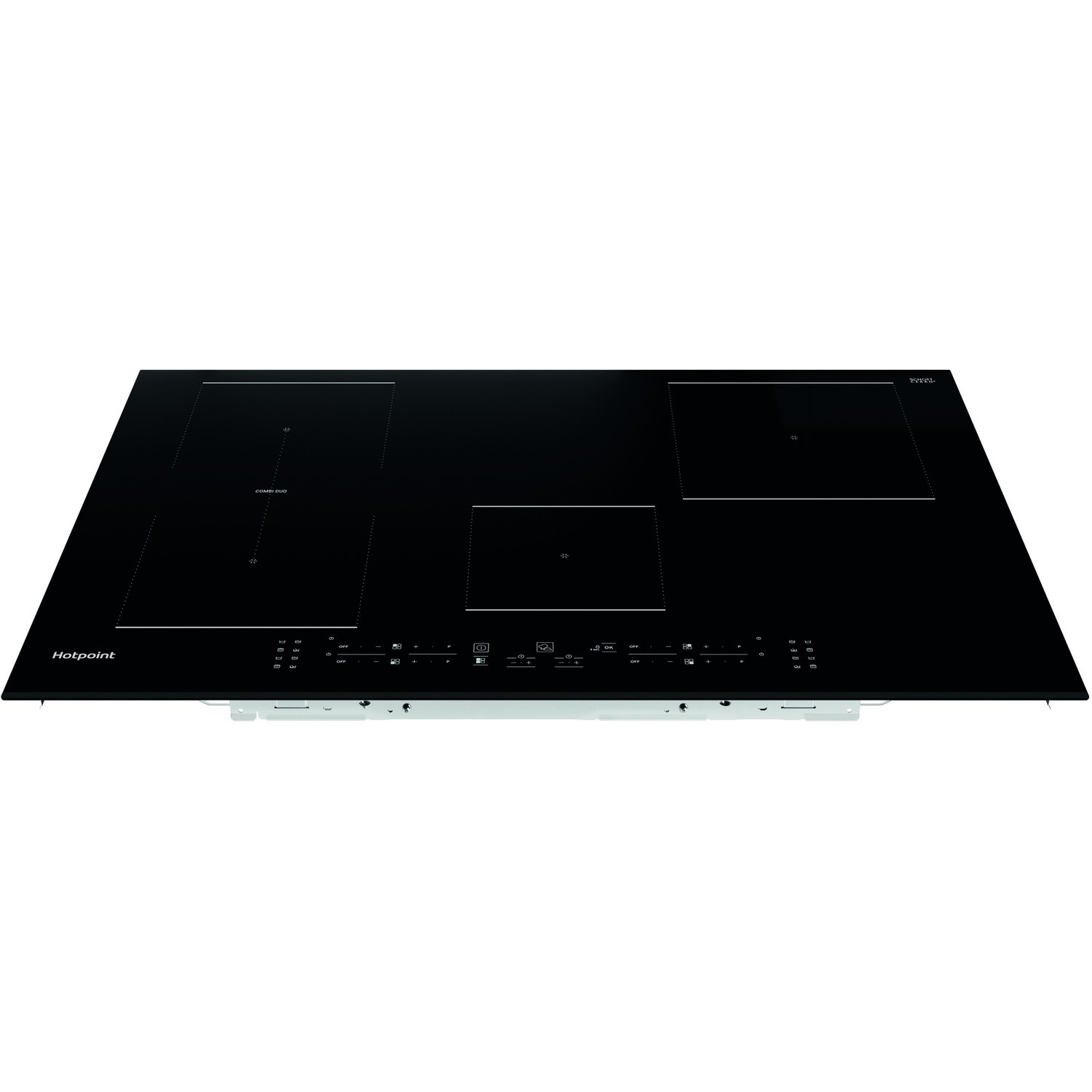 Hotpoint 77cm 4 Zone Induction Hob with CombiDuo TB3977BBF | Appliances ...