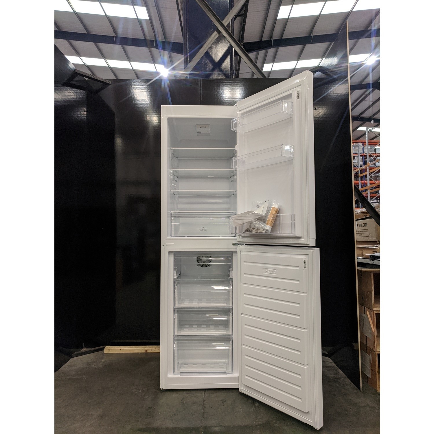 Refurbished Hotpoint HBNF55181WUK1 Freestanding 245 Litre 50/50 Frost ...