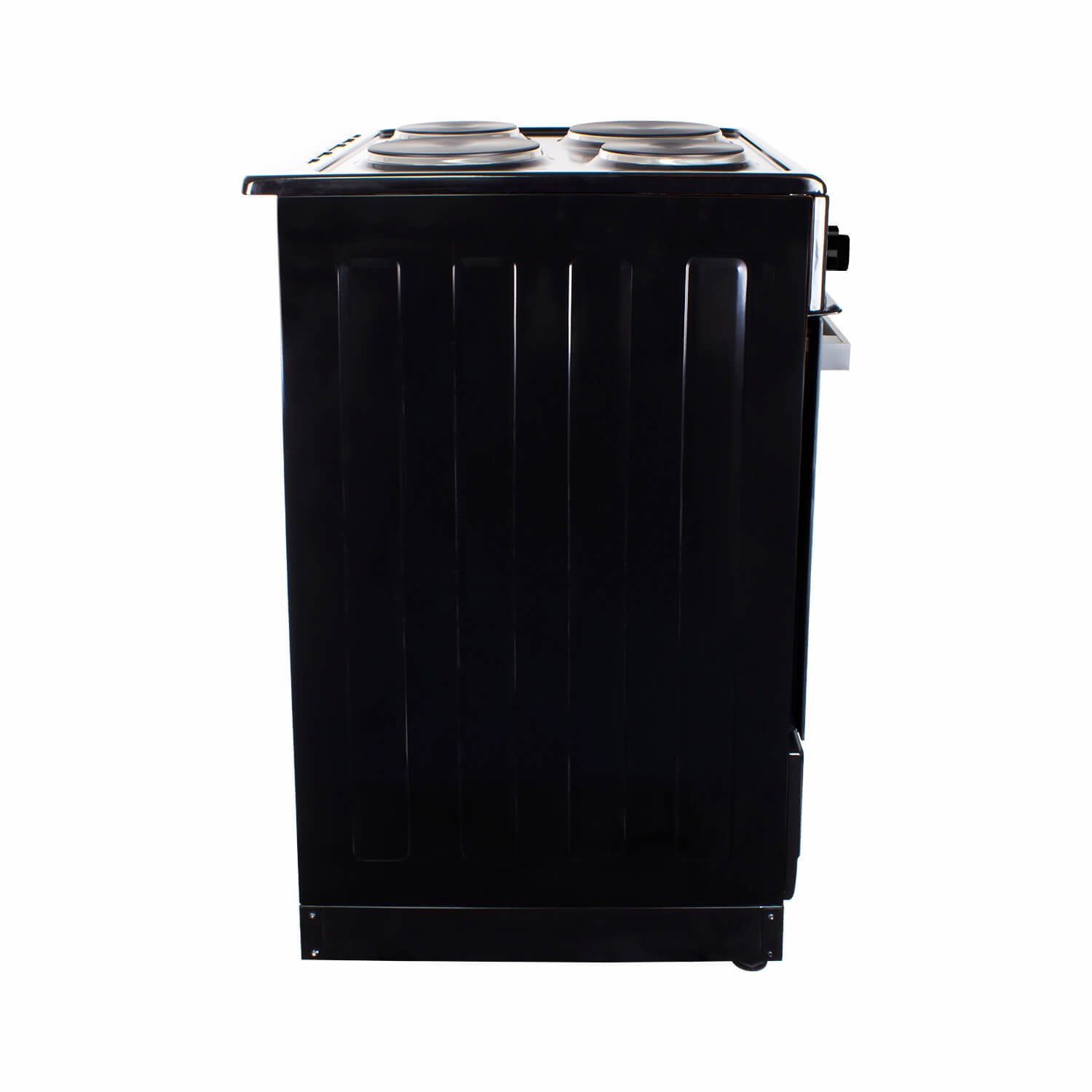 electriQ 50cm Electric Cooker with Sealed Plate Hob - Black EQEC50B1 ...