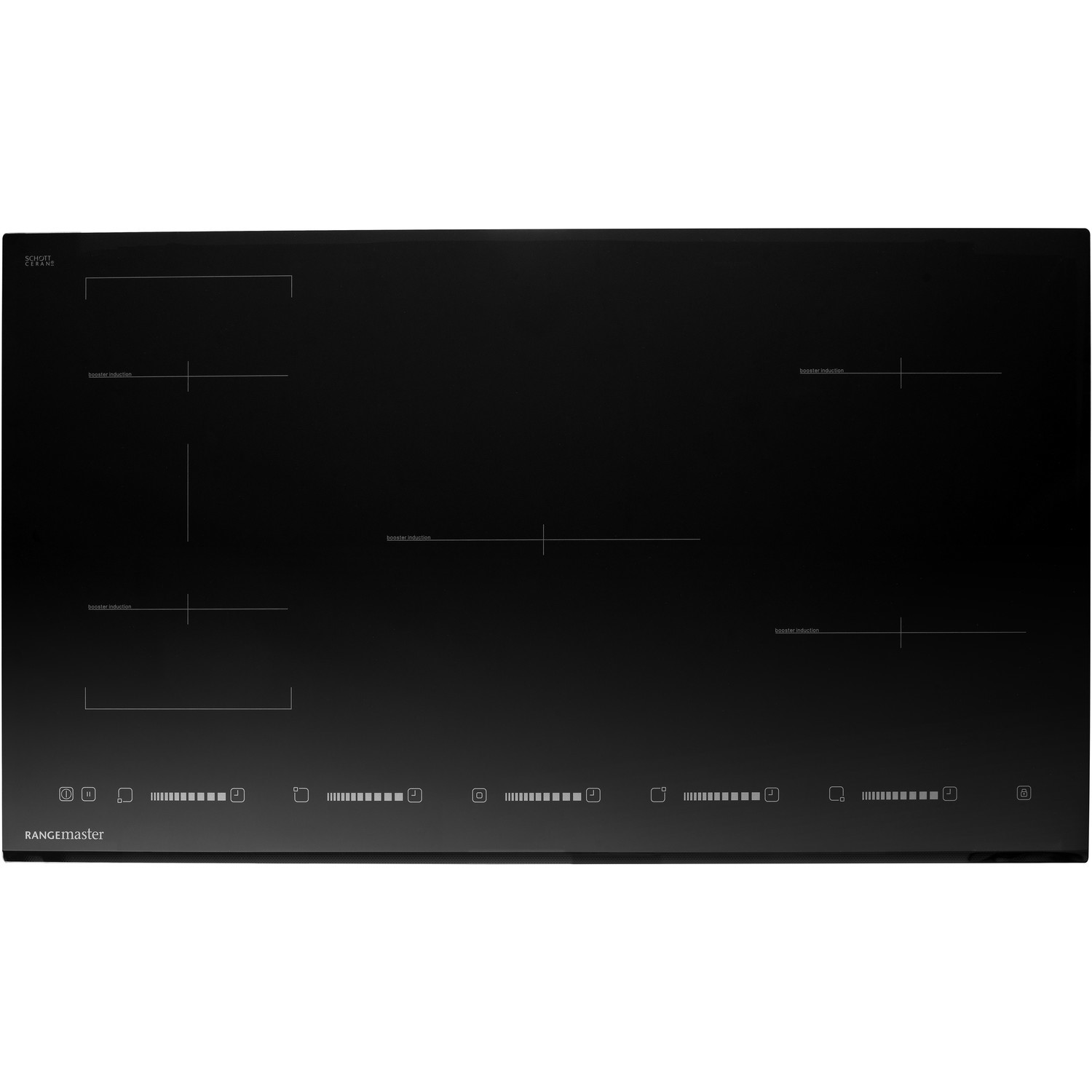 Rangemaster Eclipse 90cm 5 Zone Induction Hob RMB90HPEIBLGL ...