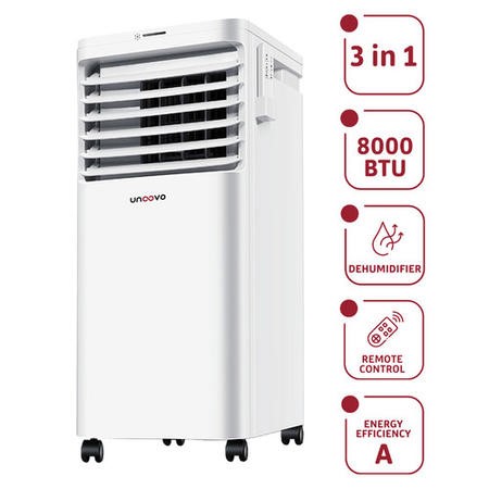 Refurbished ECO 8000 BTU Slimline Portable Air Conditioner 78736517/13 ...