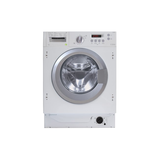 CDA 8kg 1400rpm Integrated Washing Machine CI381 | Appliances Direct
