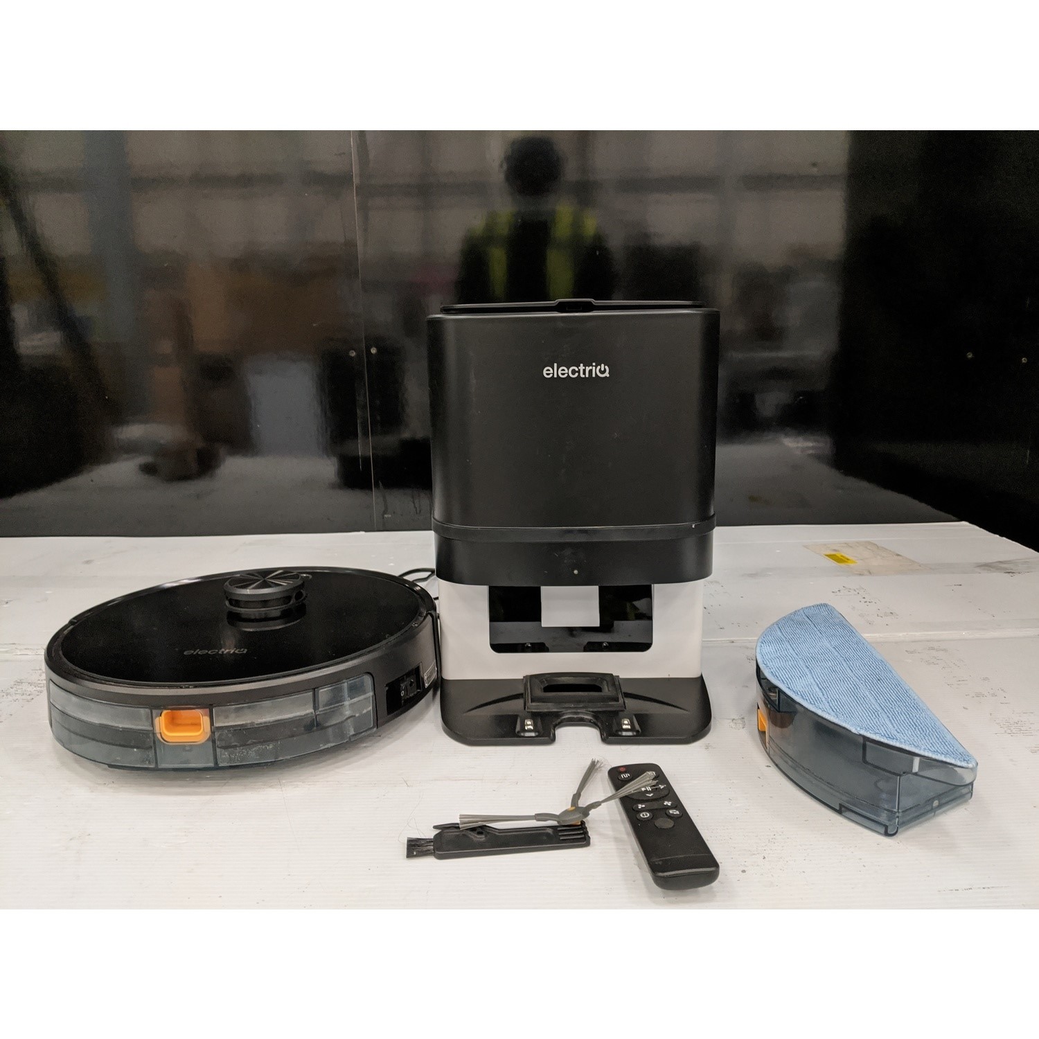 Refurbished electriQ MIMO Robot Vacuum Cleaner and Mop with Auto-empty ...