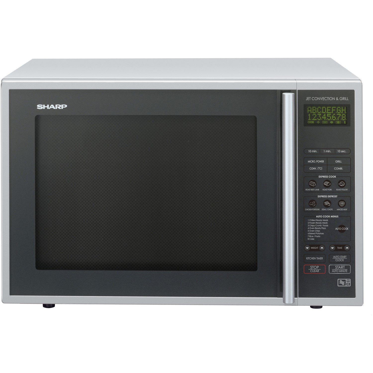 Sharp 40L Digital Combination Microwave Oven - Silver & Black R959SLMAA ...