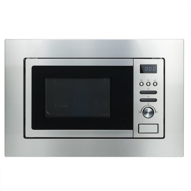 electriQ Built-In 800W Digital Microwave with Grill - Stainless Steel ...