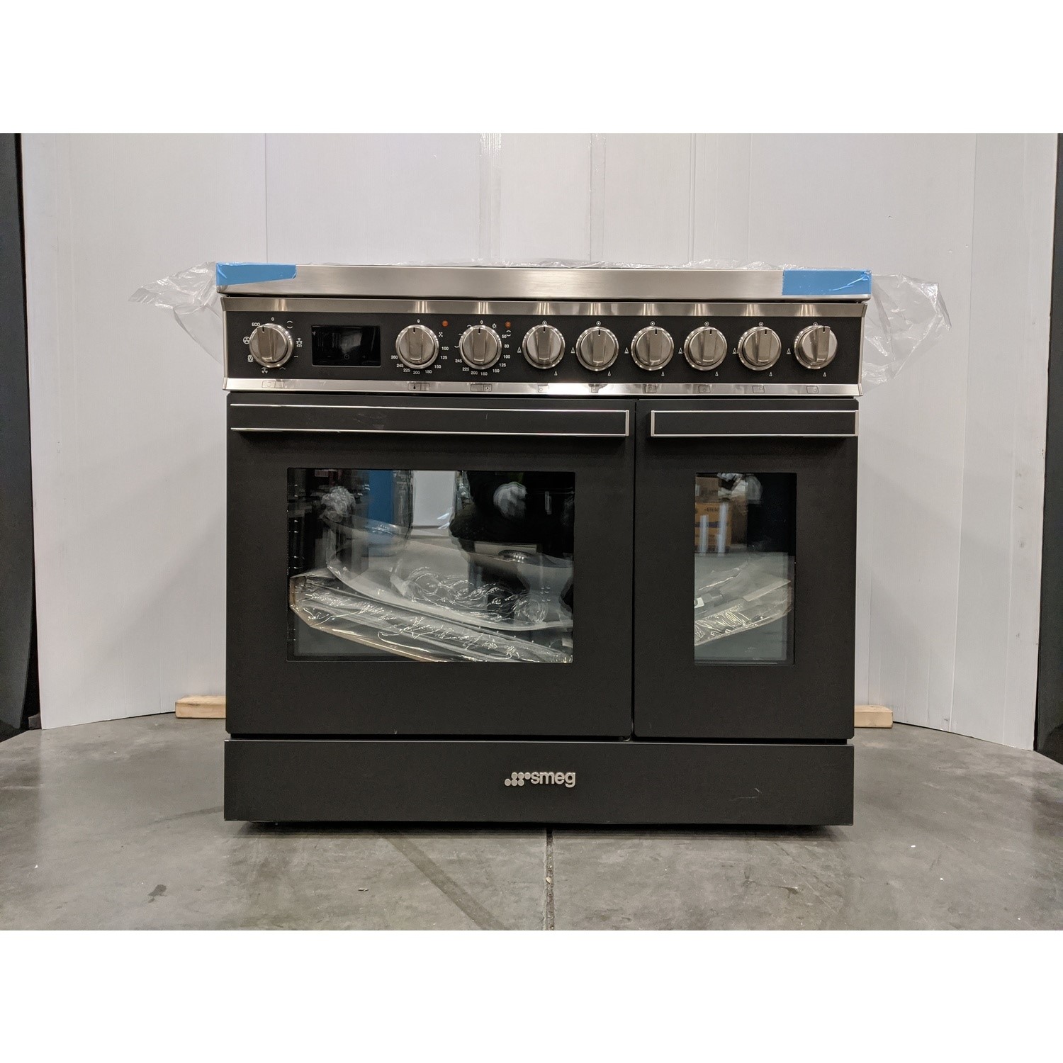 Refurbished Smeg CPF92GMA Portofino 90cm Dual Fuel Twin Oven Range ...