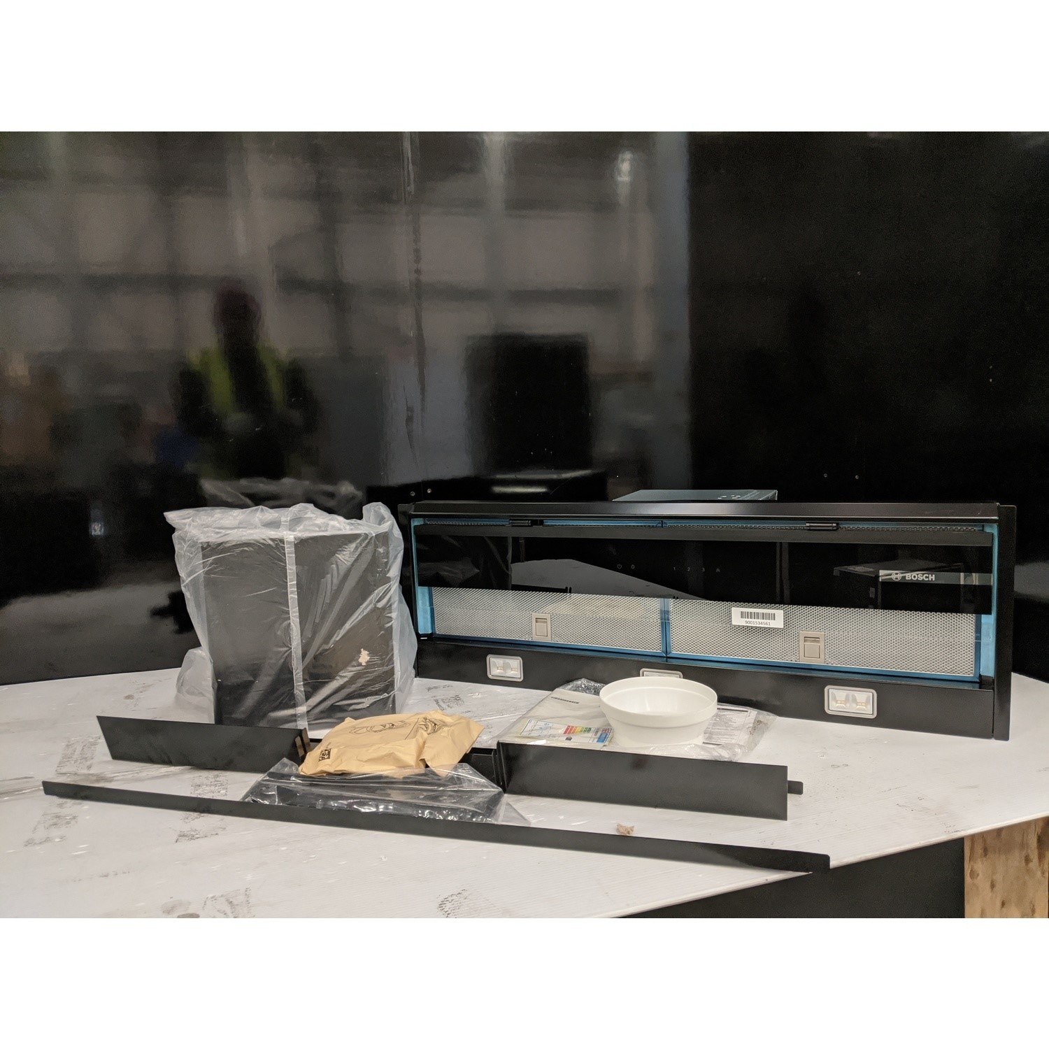 Refurbished Bosch Serie 6 DBB97AM60B 90cm Canopy Cooker Hood Black ...