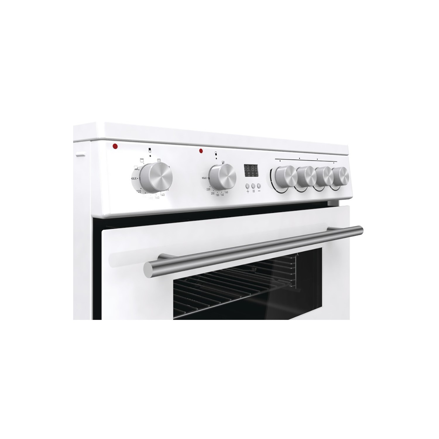 Hisense 60cm Electric Cooker - White HDE3211BWUK | Appliances Direct