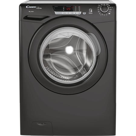 Candy Ultra 9kg 1400rpm Washing Machine - Black HCU1492DBBE/1-80 ...