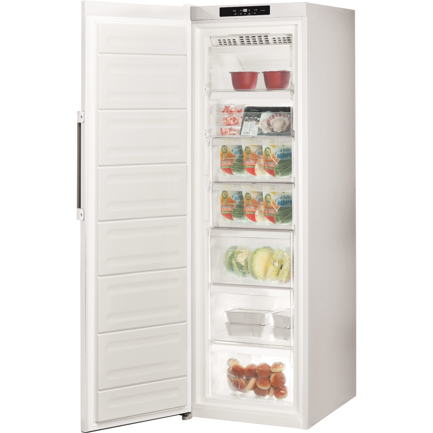 Indesit 260 Litre Tall Freestanding Freezer - White UI8F1CWUK1 ...