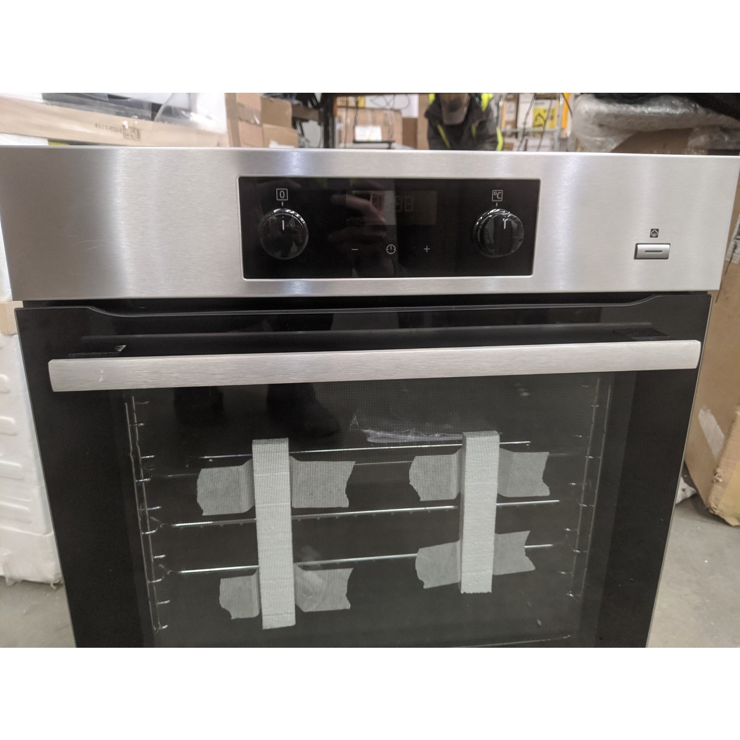 Refurbished AEG 6000 BES355010M 60cm Single Built In Electric Oven ...