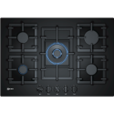 Neff N70 75cm 5 Burner Gas Hob - Black T27DS59S0 | Appliances Direct