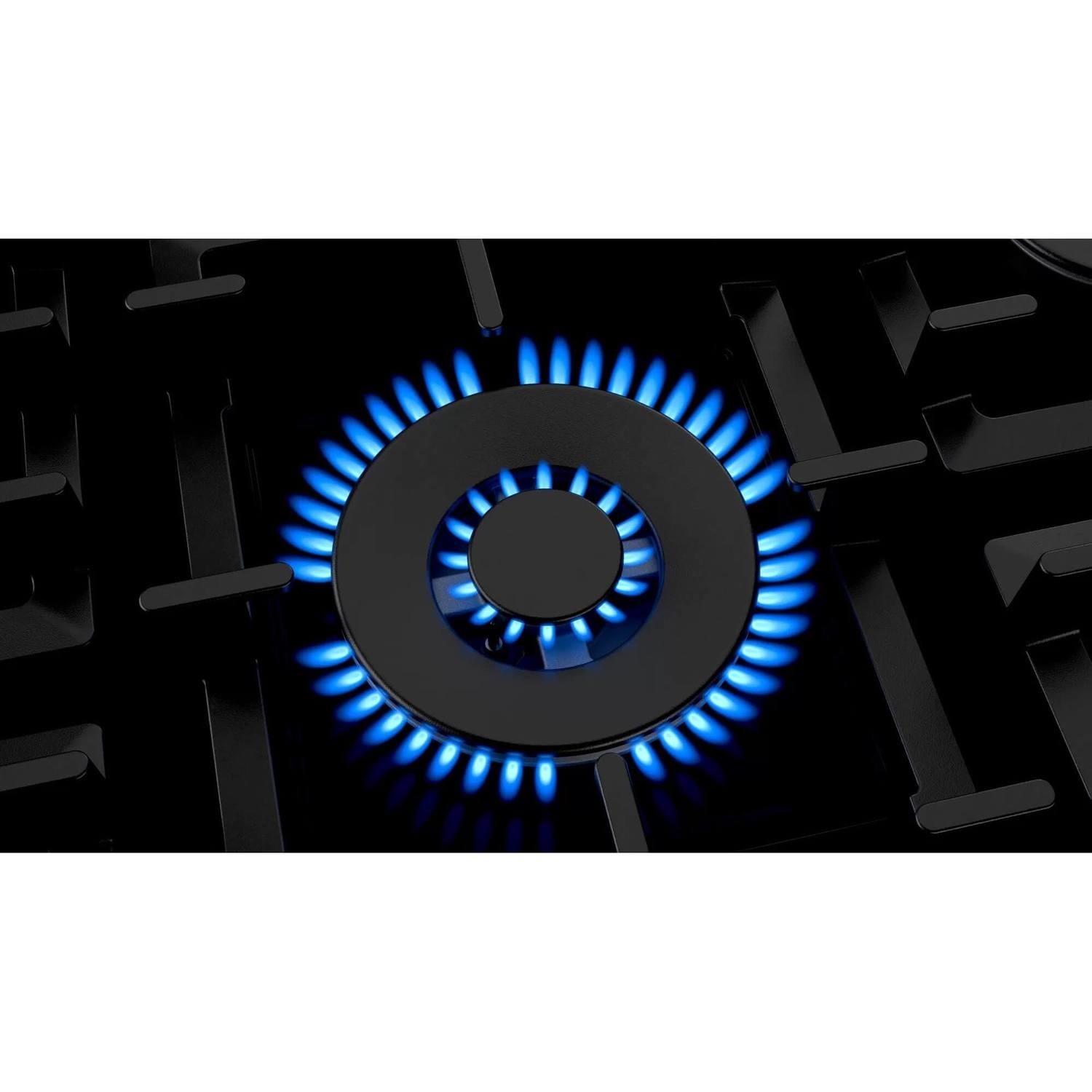 Neff N70 75cm 5 Burner Gas on Glass Gas Hob - Black T27CS59S0 ...