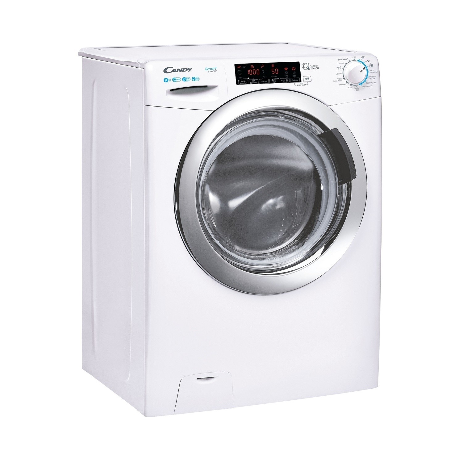 Candy Smart 9kg 1600rpm Washing Machine - White CSS69TWMCE/1-80 ...