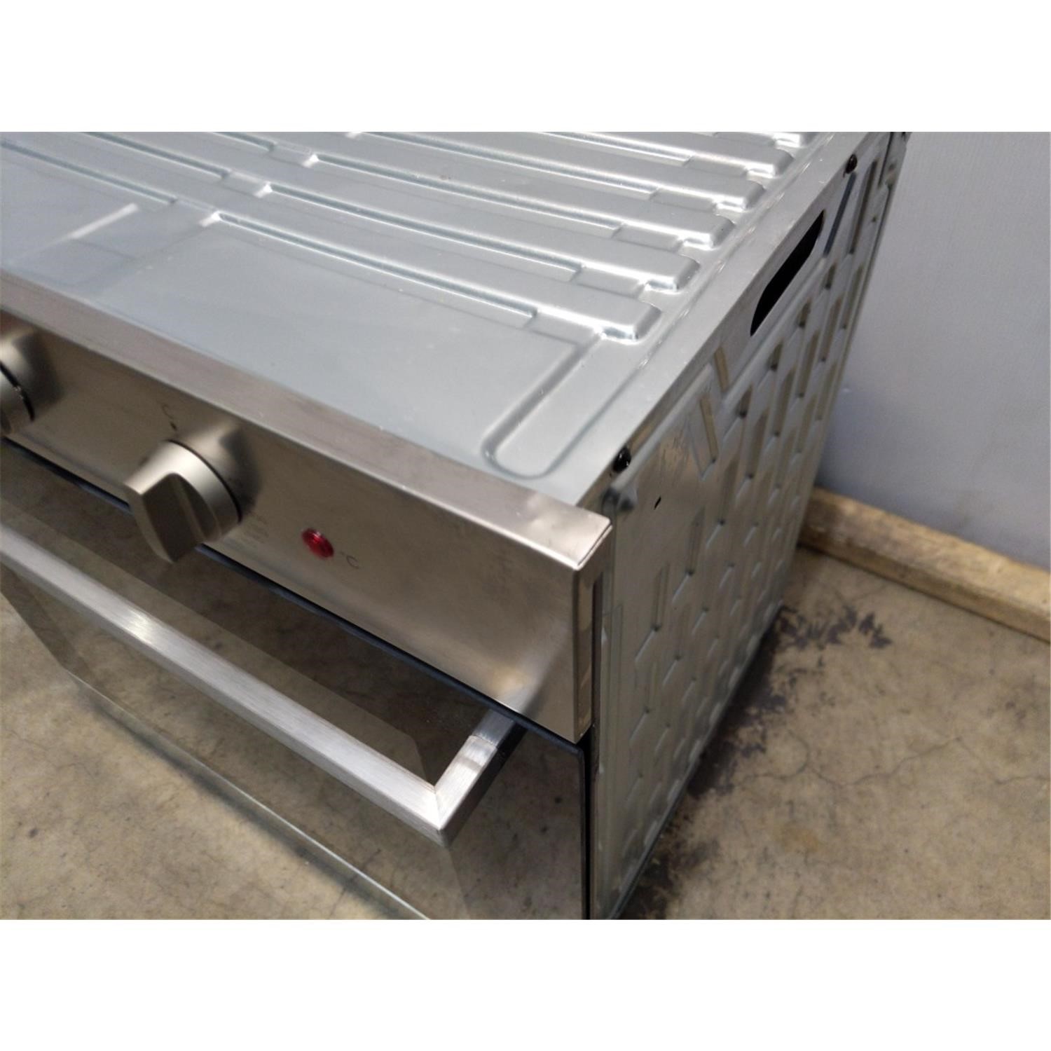 Refurbished Indesit Aria IFW6330IX 60cm Single Built In Electric Oven Stainless Steel 78637838/1 ...