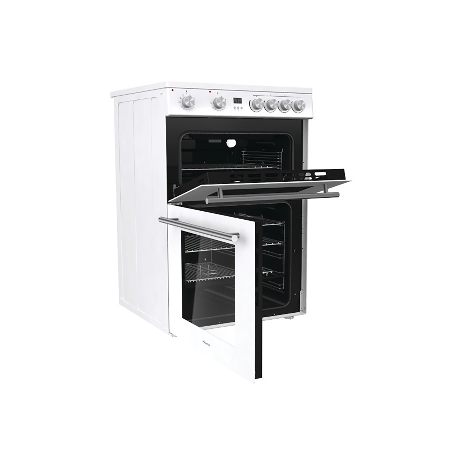Hisense 60cm Electric Cooker - White HDE3211BWUK | Appliances Direct