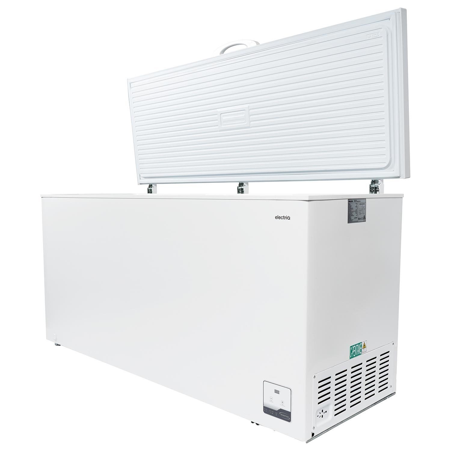 electriQ 700 Litre Chest Freezer - White eiQCHEST700VE | Appliances Direct