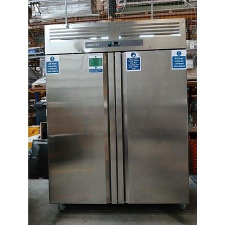GRADE A3 - Hamoki GN1410BT Double Door Upright Freezer - 1375 Ltr ...