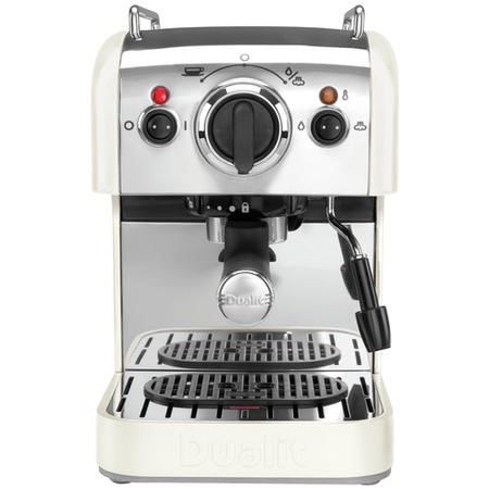 Dualit 84443 3-in-1 Coffee Machine - Canvas White | Appliances Direct