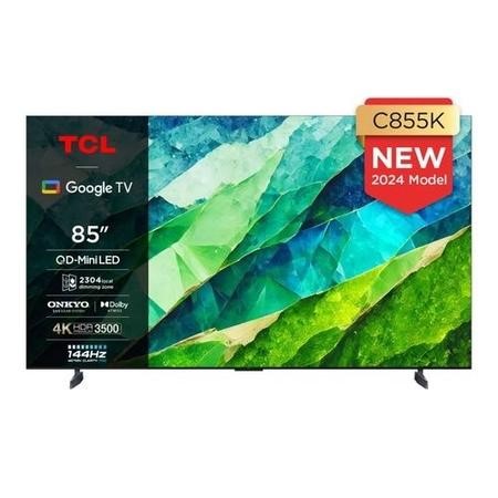 Refurbished TCL C855K 85" Mini LED 4K Ultra HD with HDR10+ QLED Smart ...