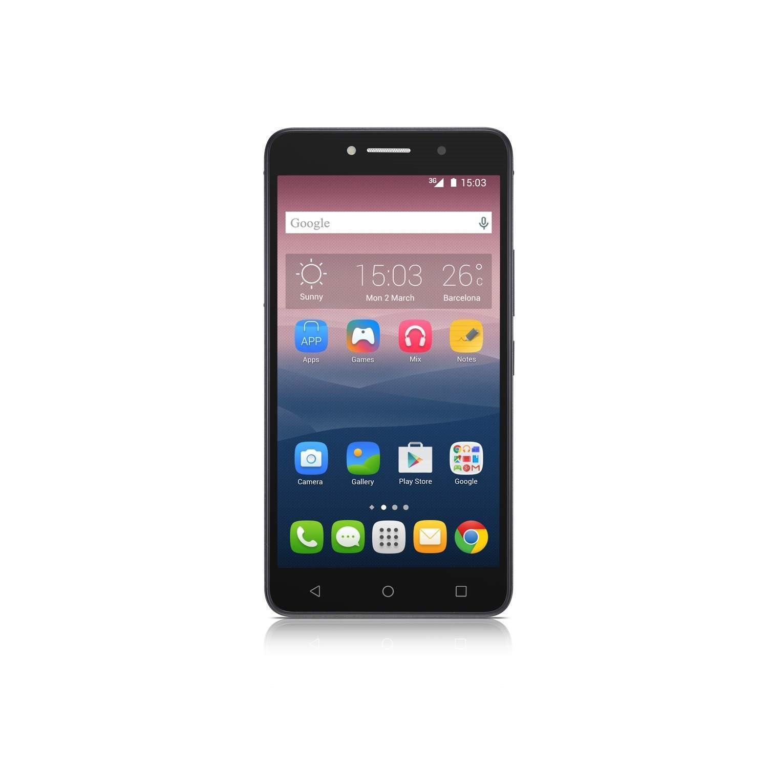 Alcatel Pixi 4 Black 6 Inch 8GB 3G Unlocked & SIM Free 9001X-2AAL-GB1-1 ...