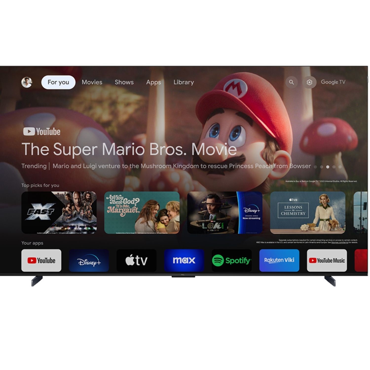 TCL C655K 75 inch Smart 4K Ultra HD Android QLED TV 75C655K ...