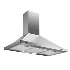 Fagor 9CFD90X 90cm Wide Chimney Hood In Stainless Steel | Appliances Direct