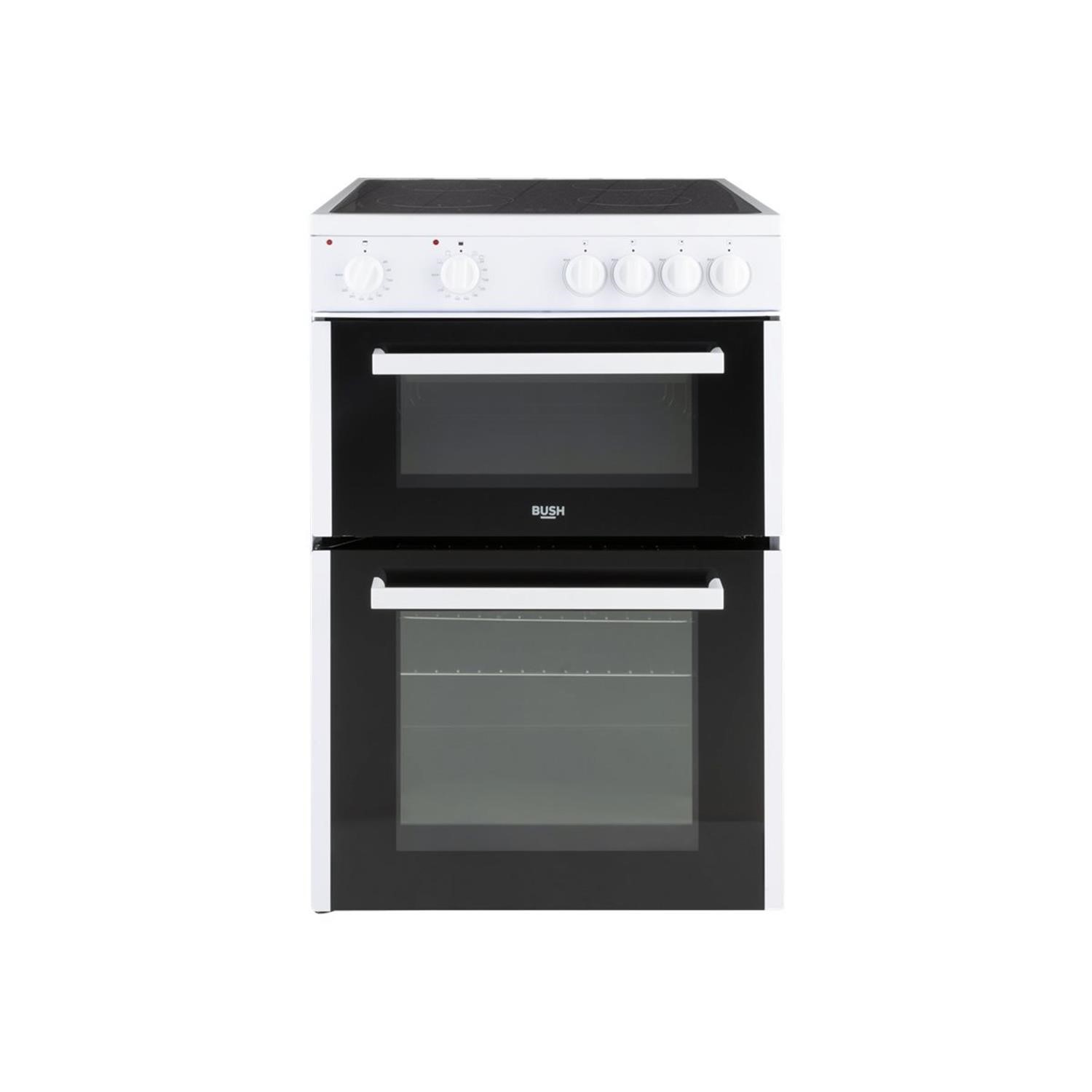 Refurbished Bush B60TCWX 60cm Twin Cavity Electric Cooker - White ...