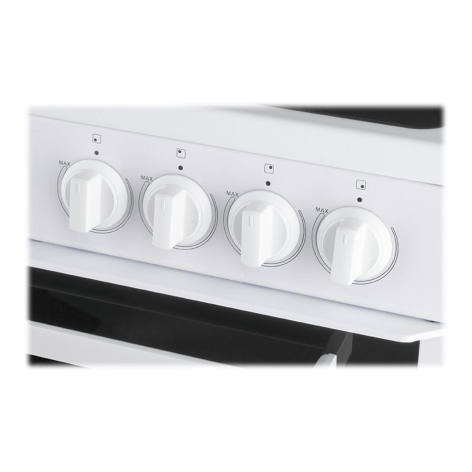 Refurbished Bush B60TCWX 60cm Twin Cavity Electric Cooker - White ...