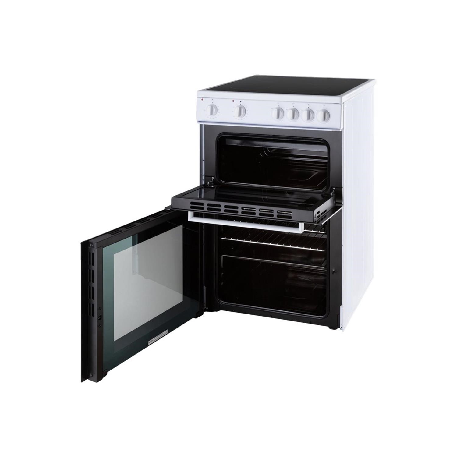 Refurbished Bush B60TCWX 60cm Twin Cavity Electric Cooker - White ...