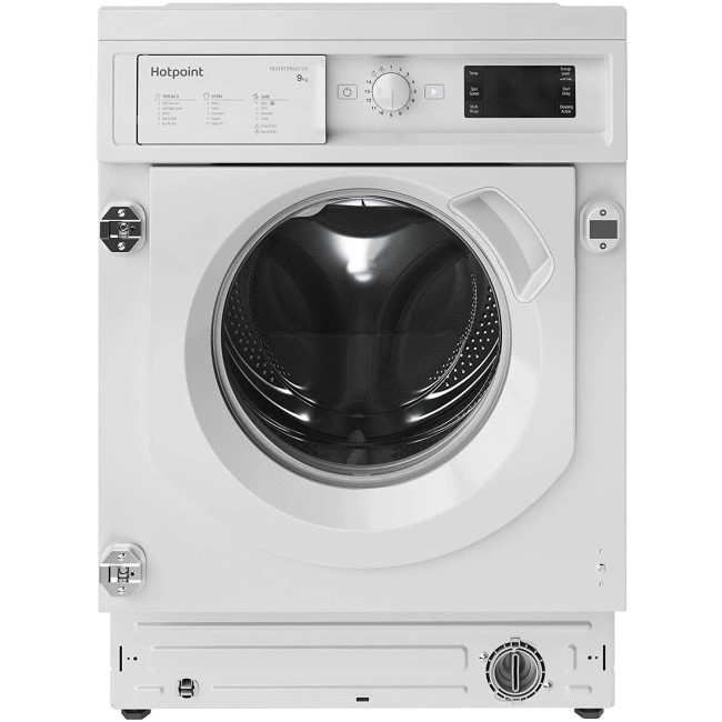 Hotpoint 9kg 1400rpm Integrated Washing Machine - White BIWMHG91484 ...
