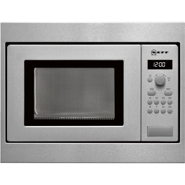 Neff N30 17L 800W Stainless Steel Built-in Microwave H53W50N3GB ...