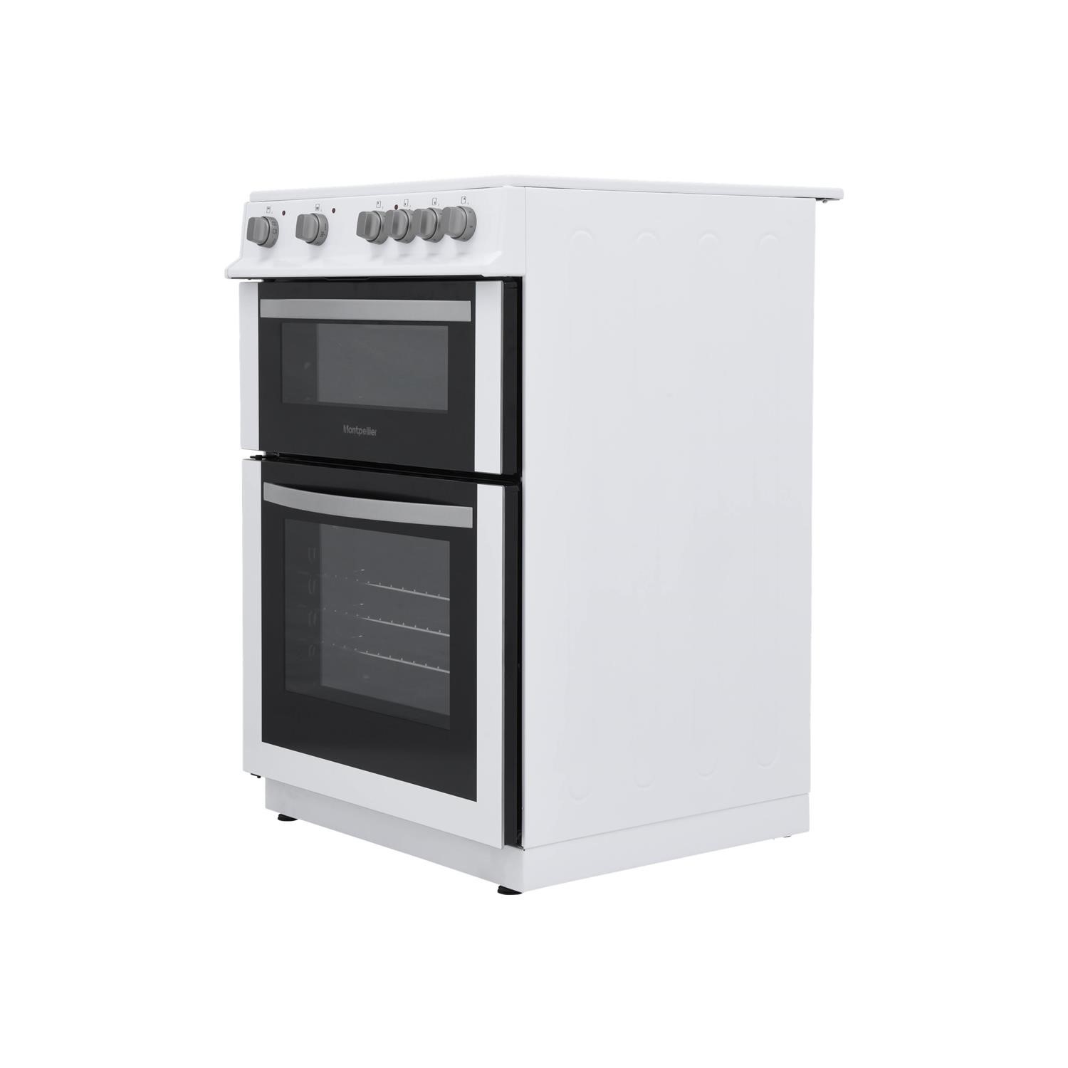 Refurbished Montpellier MDC600FW 60cm Double Oven 4 Zone Electric ...