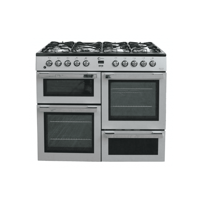 Refurbished Flavel MLN10FRS Dual Fuel 7 Burner Range Cooker A2/MLN10FRS ...