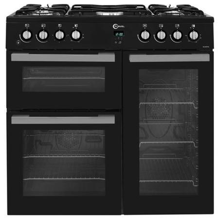 Refurbished Flavel MLN9FRK 90cm 5 Burner Dual Fuel Range Cooker A2 ...