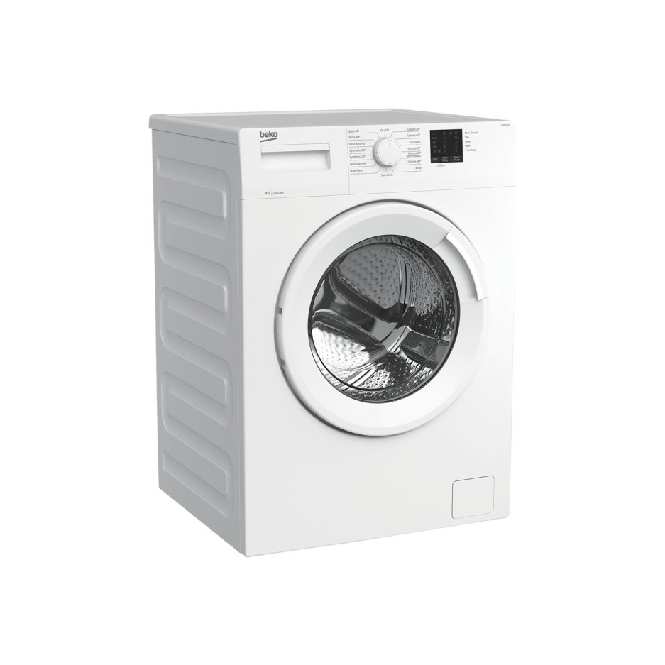 Refurbished Beko WTK84011W Freestanding 8KG 1400 Spin Washing Machine ...
