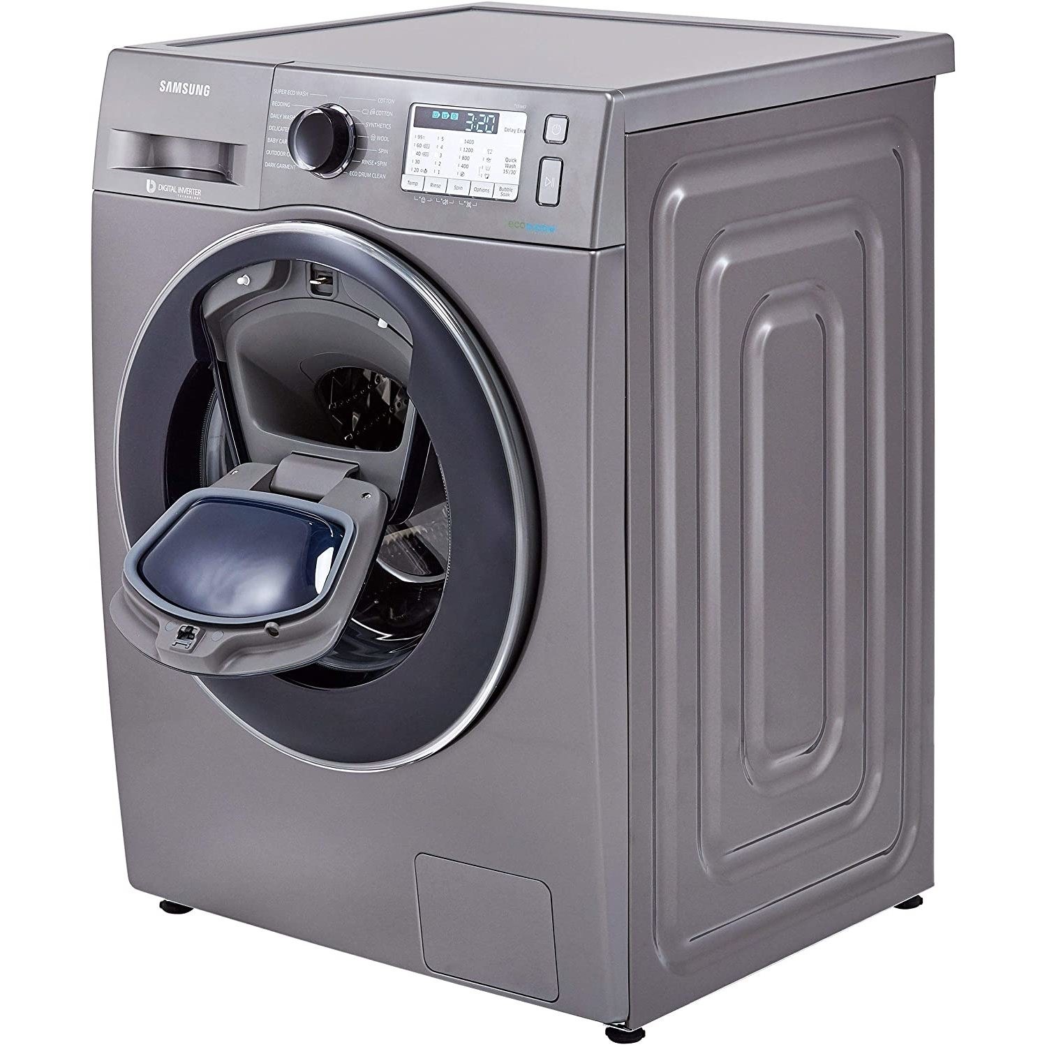 Refurbished Samsung WW80K5413UX Freestanding 8KG 1400 Spin Washing ...