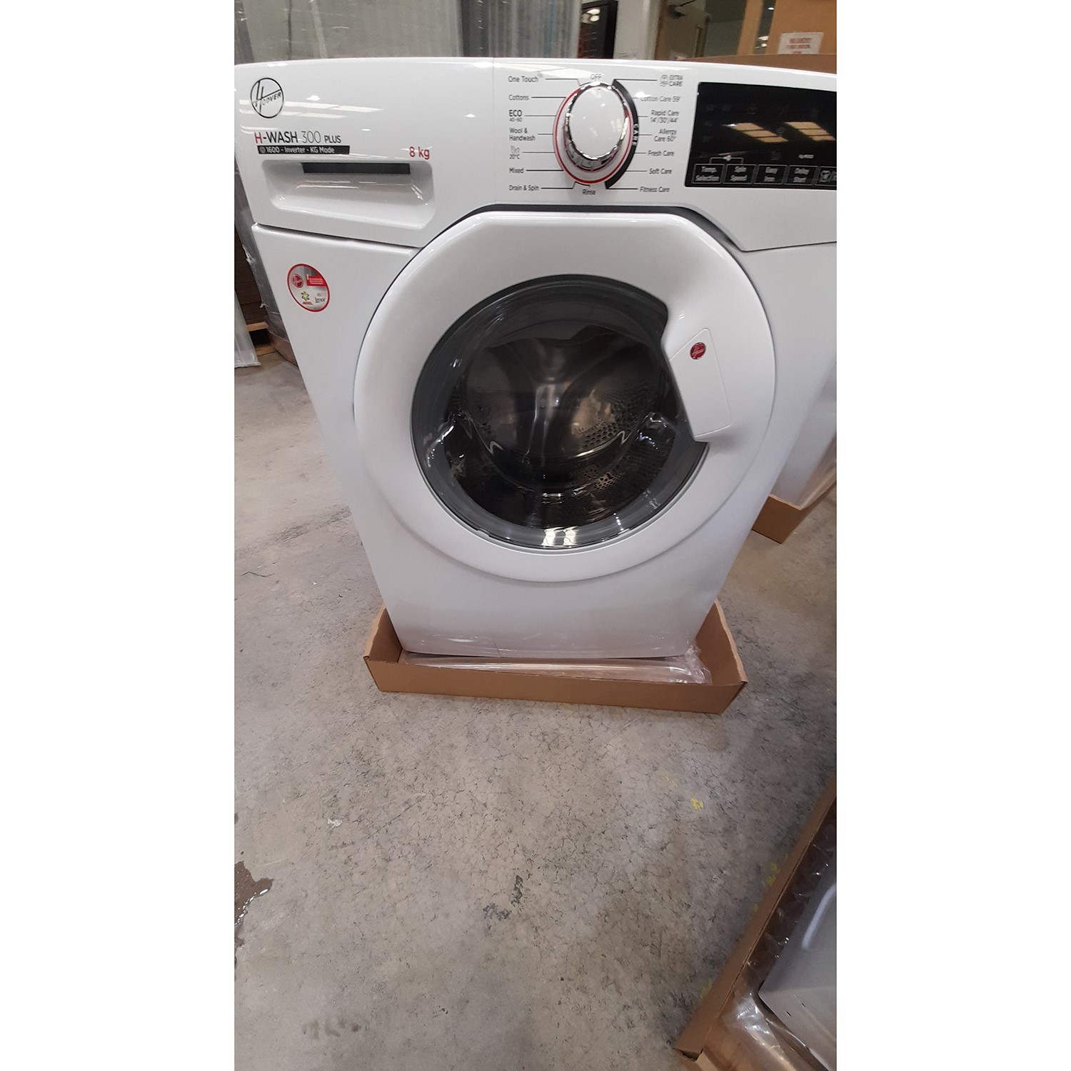 Refurbished Hoover H-Wash 300 H3W 68TME Freestanding 8KG 1600 Spin ...