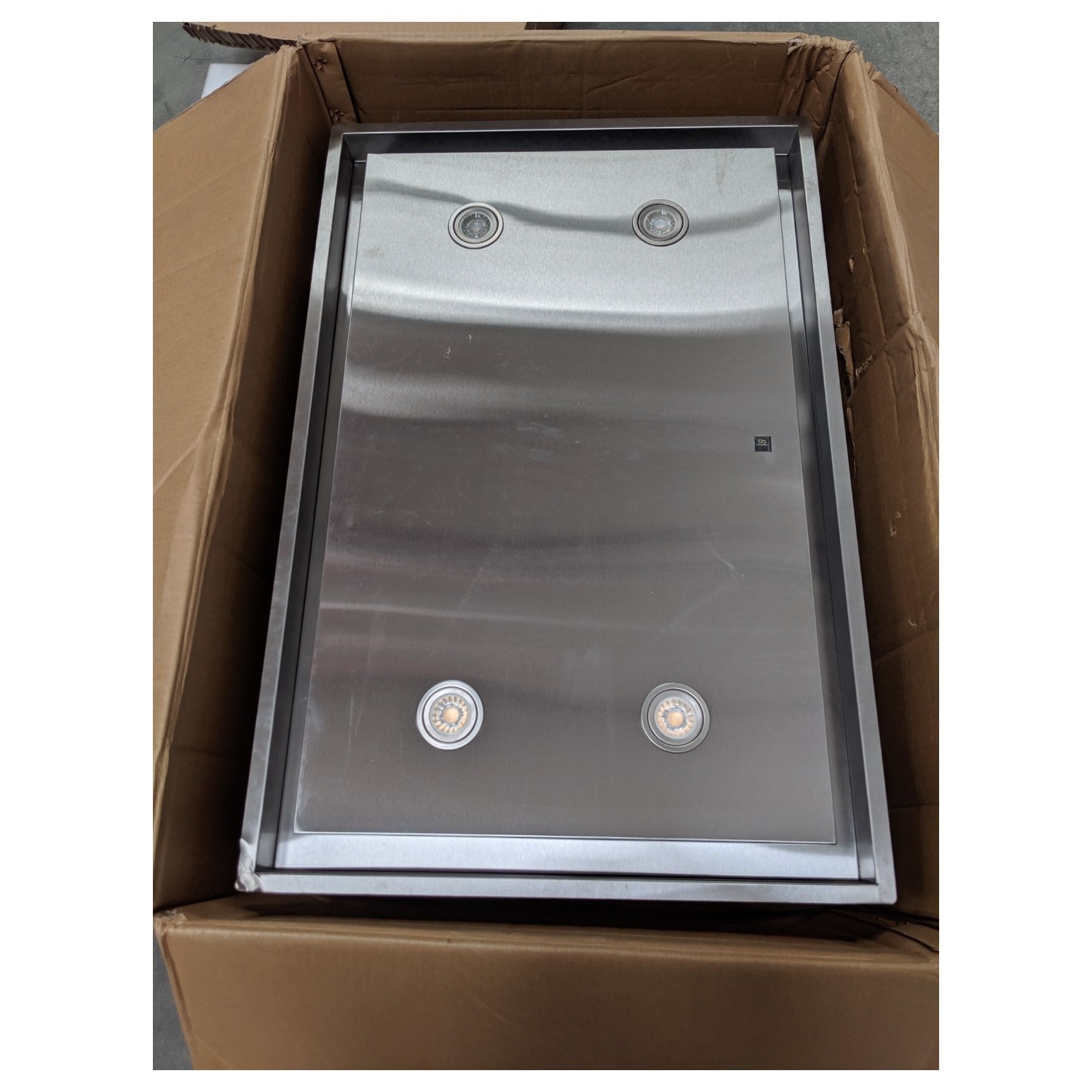 Refurbished CDA EVX90SS 90cm Ceiling Extractor Hood Stainless Steel A3 ...