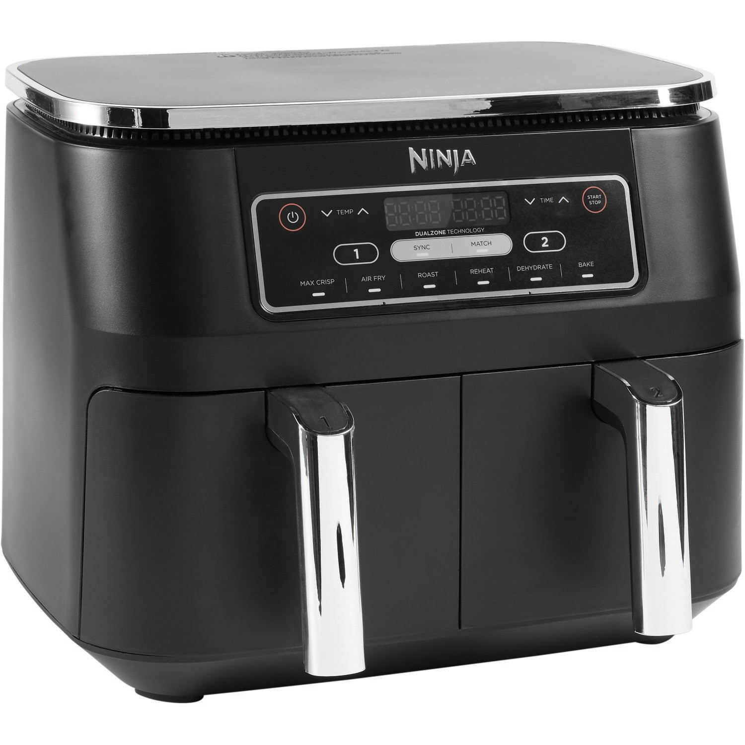 Refurbished Ninja AF300UK Foodi Dual Zone 6-in-1 7.6L Air Fryer A2/AF300UK | Appliances Direct