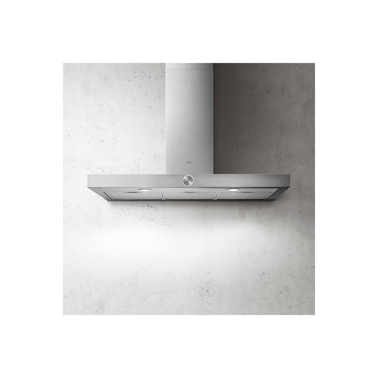 Elica ALPHA-60-SS Alpha Stainless Steel 60cm Chimney Cooker Hood ...