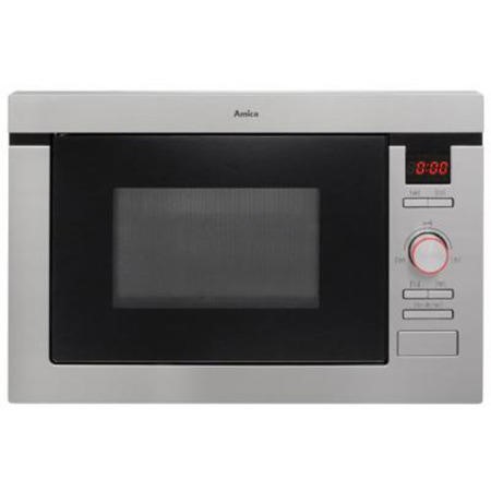 GRADE A1 - Amica AMM25BI 25 L 900 W Built-in Microwave With Grill For A ...
