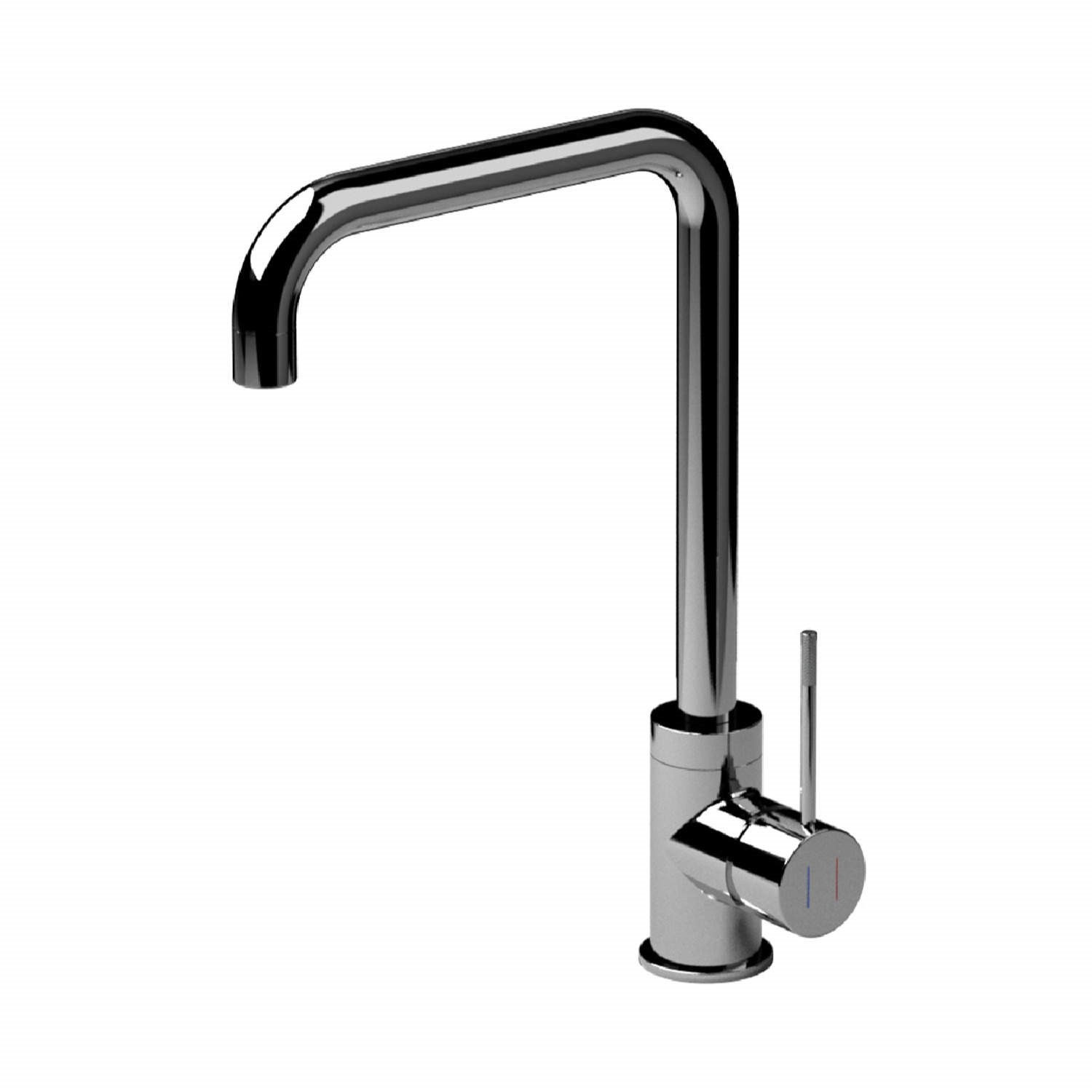 Reginox Chrome Single Lever Monobloc Kitchen Tap - Angel ANGEL-CH ...
