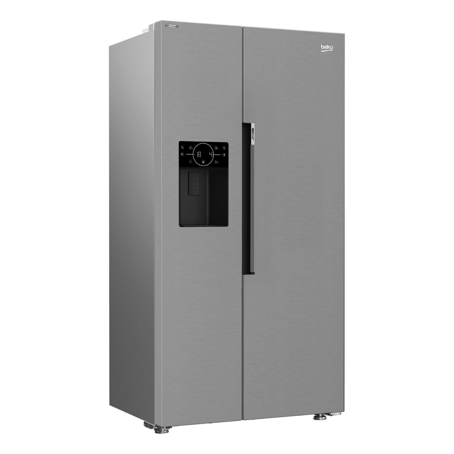 Beko HarvestFresh 571 Litre Freestanding American Fridge Freezer with ...