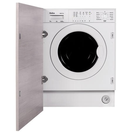 Amica AWDJ712L Integrated Washer Dryer 7kg Wash 4kg Dry 1200 rpm ...